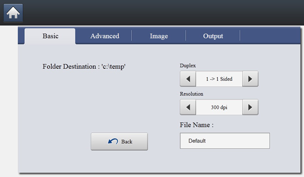 using Smarthru Workflow, shared Folder, and stored document